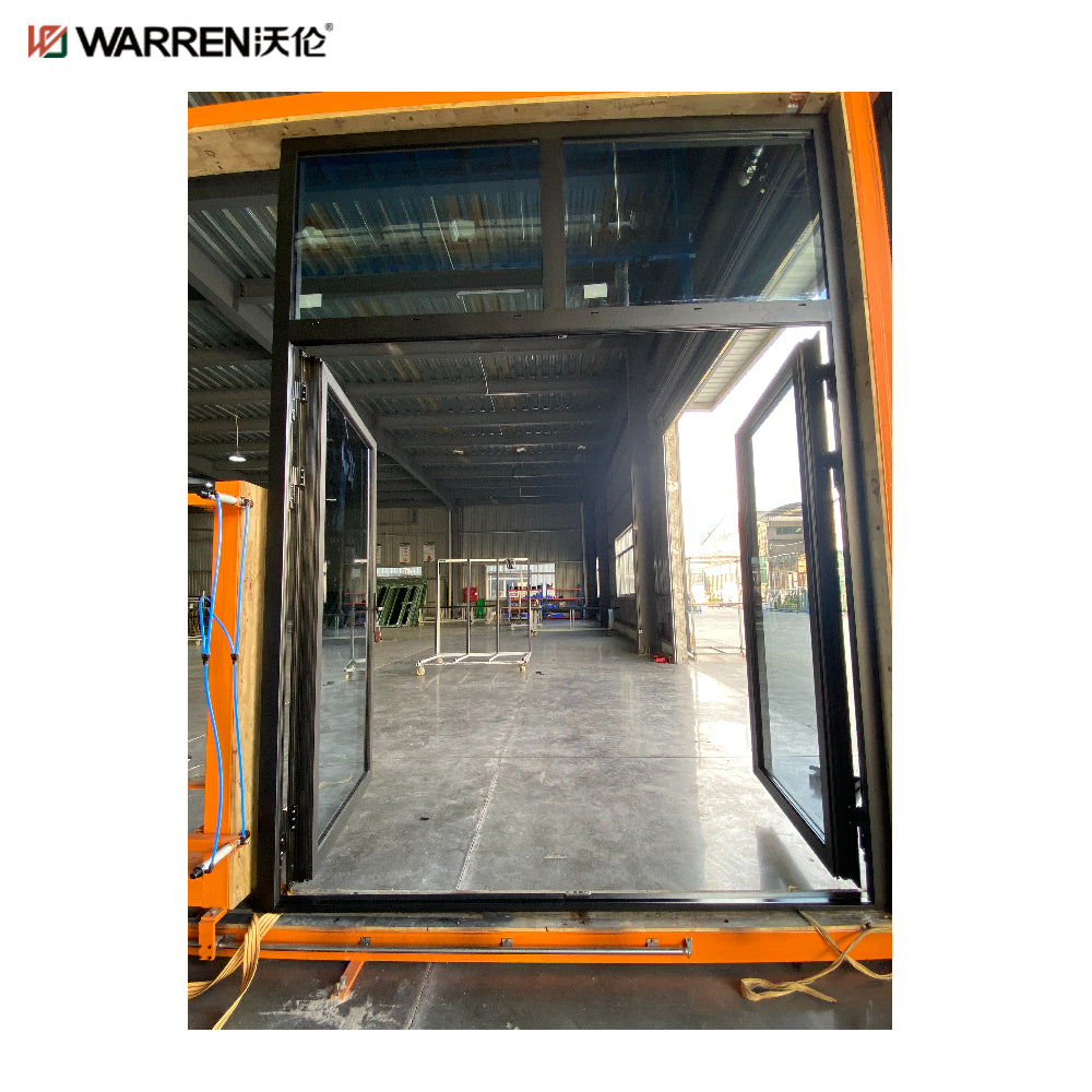 Warren 36 inch Exterior French Doors With Indoor Double Doors With Gla ...
